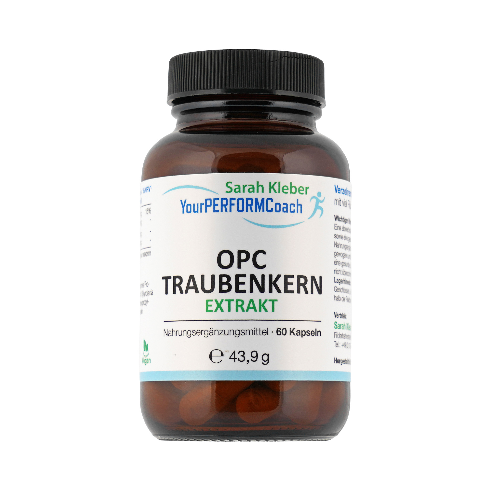 YourPERFORMCoach - OPC Traubenkern Extrakt